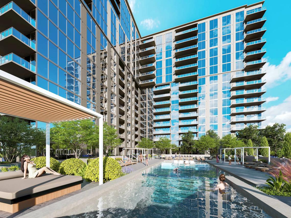 Fresh renderings, details emerge for Atlanta's next condo tower | Urbanize Atlanta